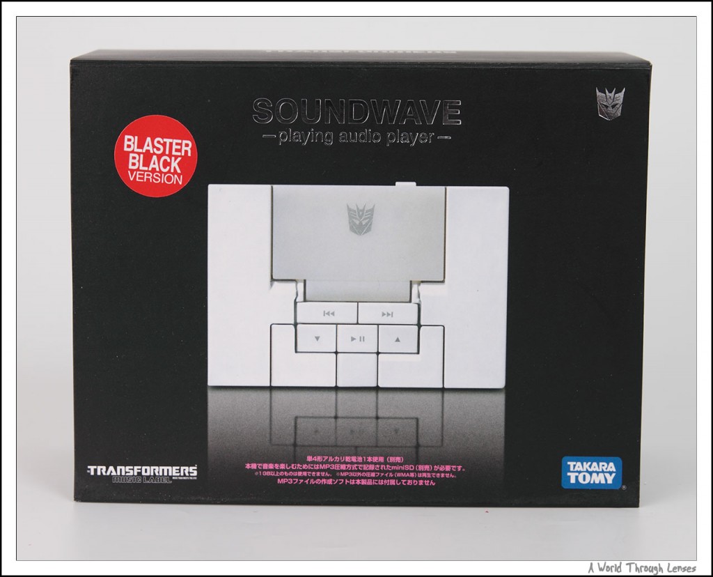 Takara Tomy Transformers Soundwave MP3 Player « A World Through Lenses